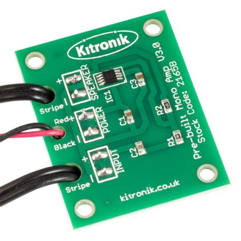 Kitronik High Power Stereo Amplifier It Uses An Njm2073d Audio