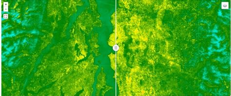 python urban heat analysis with lightningchart python