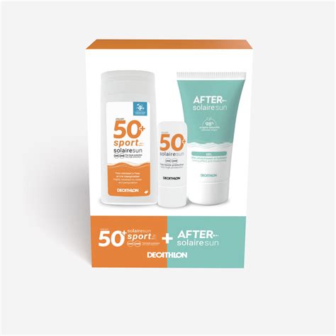 Mini Sun Kit Spf 50 Sun Cream Spf 50 Lip Balm After Sun Gel