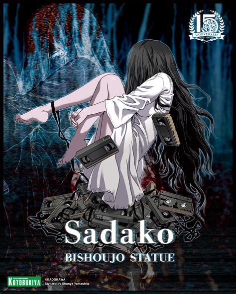 Kotobukiya 【illustration Reveal】 Sadako Joins The Horror Facebook