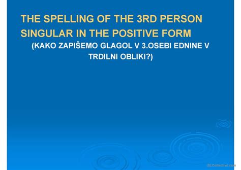 The Present Simlpe Grammar Guide English Esl Powerpoints