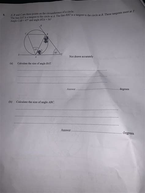 Hello Everyone Ive Been Stuck On This Circle Theorem For Quite A