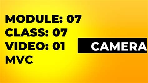 Module 07 Class 07 Video 01 Mvc Youtube