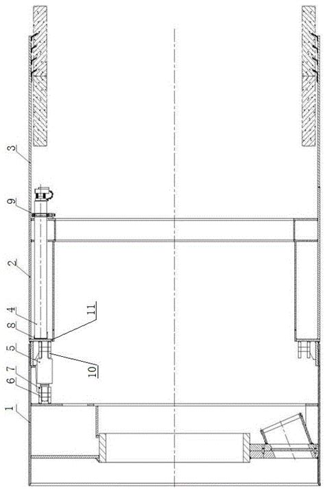 一种被动铰接盾构机再制造为主动铰接盾构机的结构的制作方法2