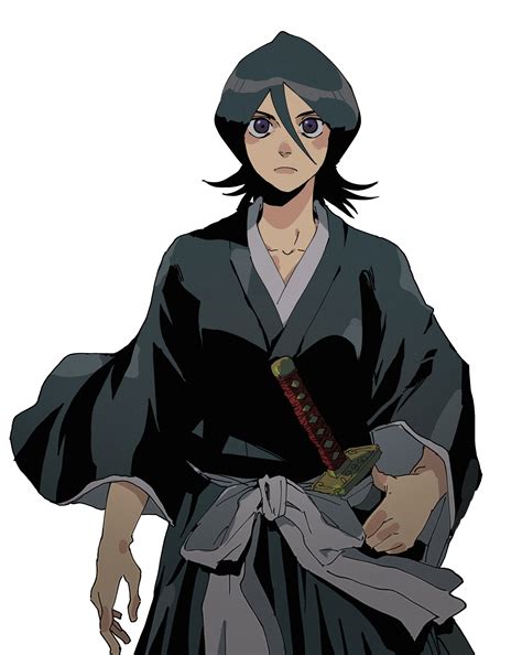 Isaacchief300 Kuchiki Rukia Bleach Absurdres Highres 1girl Black