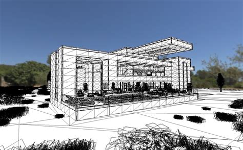 3d Model Modern Mansion Complete Modular Asset Kit Vr Ar Low Poly