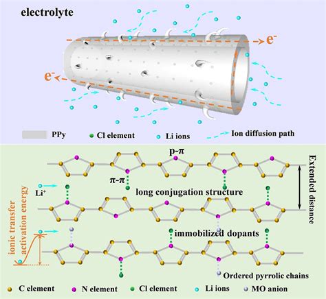 Tubular Polypyrrole With Chloride Ion Dopants As An Ultrafast Organic