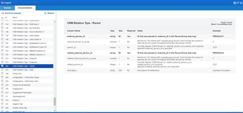 Relationship Import Site Stacker