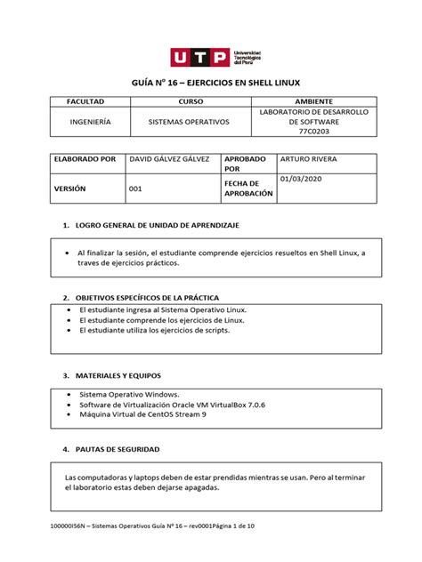 S14 S27 100000i56n Guia N 16 Labsiso16 Ejercicios En Shell Linux