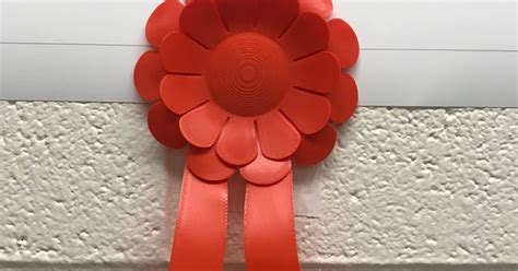 Award Ribbon Placement Ribbon By Kusal Tennakoon Download Free Stl