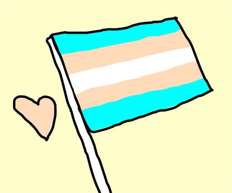 Transgender Flag Drawception