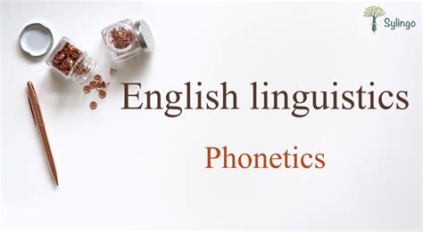 Phonetics Sylingo