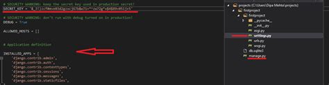Django Visual Studio Setup
