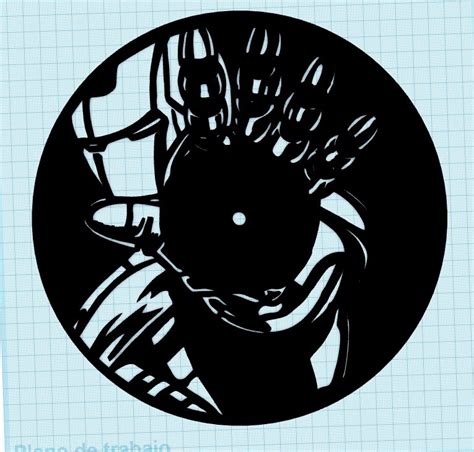 3d File Iron Man Wall Clock・3d Print Design To Download・cults