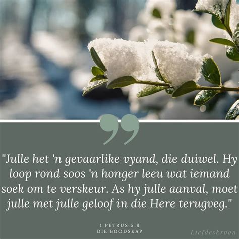 Ons Troos Krag En Oorwinning Lê By Elke Dag Se Klippies Optel