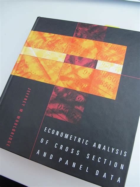 Econometric Analysis Of Cross Section And Panel Data Buy Online At Best Price In Ksa Souq Is