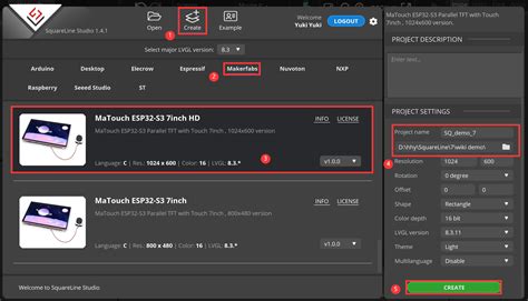 MaTouch ESP S Parallel TFT With Touch Makerfabs Wiki
