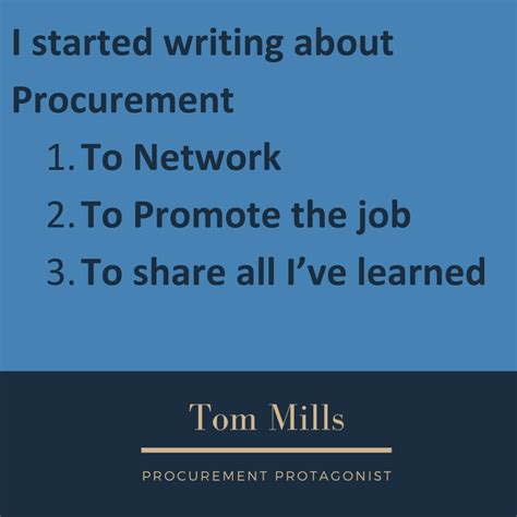 25 Lessons Learned After 10 Years In Procurement 1 If You Dont Know How To Sell Youre
