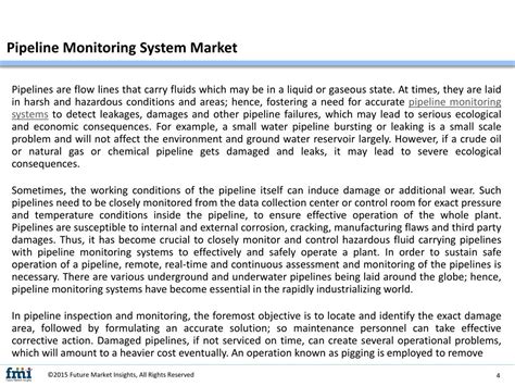 Ppt Pipeline Monitoring System Market Recent Industry Trends And Projected Industry Growth