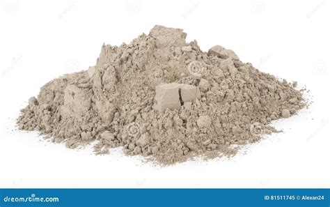 Gray Cement Powder Stock Image Image Of Gray Cement 81511745