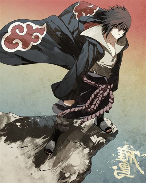 Sasuke Akatsuki Wallpaper Uchiha Sasuke Naruto Shippuden Akatsuki