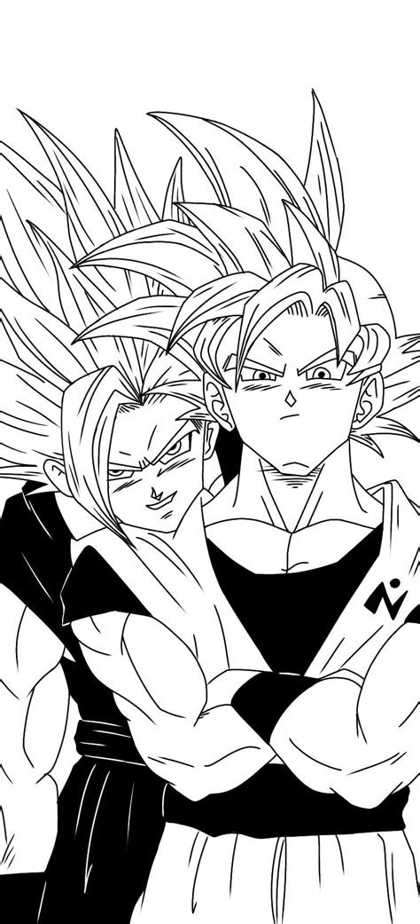 Goku Ultra Instinto Para Dibujar