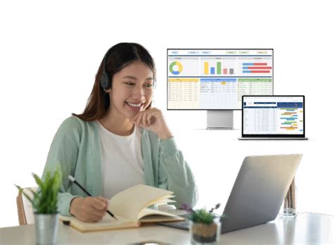 Project Tracker Landing Page Bizpreneur