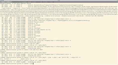 why does my system think a rails server is running stack overflow
