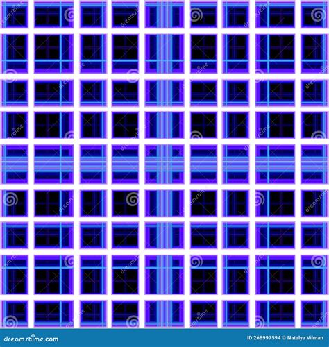 Modern Line Art Seamless Pattern Trendy Abstract Background Conceptual Intricate Linear