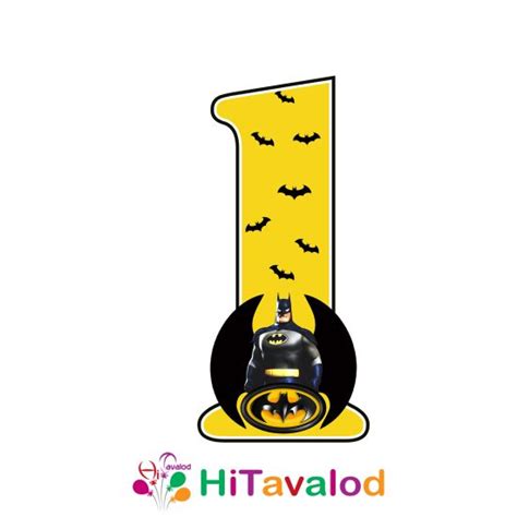 استند عدد تم بتمن کد620 های تولد خرید اینترنتی تم تولد و لوازم جشن