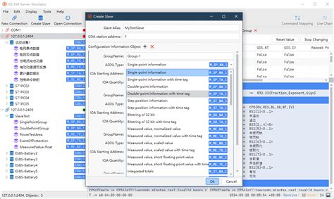 Iec104 Server Simulator Iec104 101 Slave Server Simulator