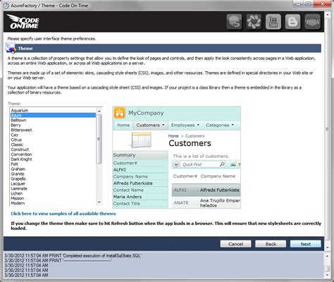 Code On Time Azure Factory