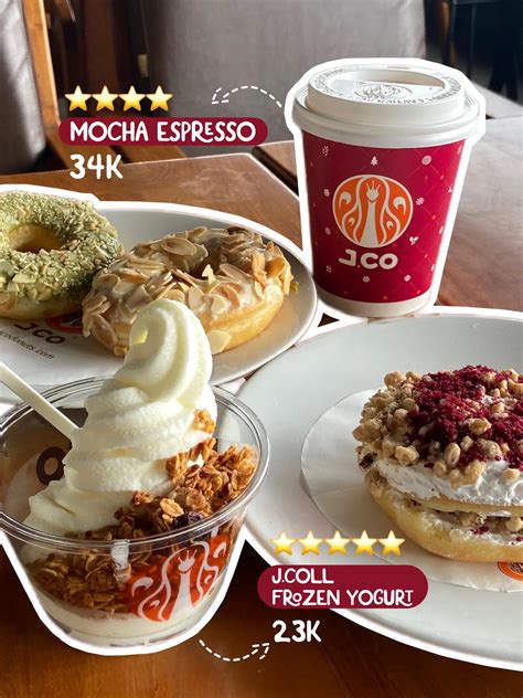 What I Eat At Jco Donuts Roxy Jember 🍩🥤☕️ แกลเลอรีที่โพสต์โดย Mega