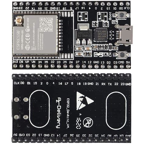 2 Uds Esp32 Devkitc Placa De Núcleo Esp32 Placa De Desarrollo Esp32 Wroom 32u Inalámbrico Placa