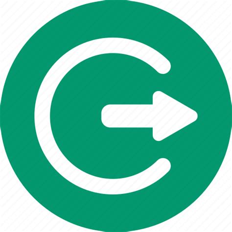 disconnect door exit log out logout power button turn off icon