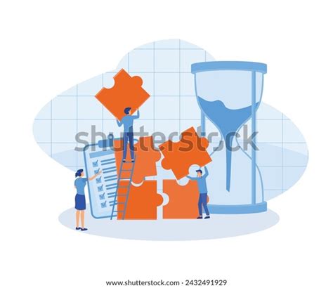 Project Management Business Process Planning Workflow Stock Vector Royalty Free 2432491929