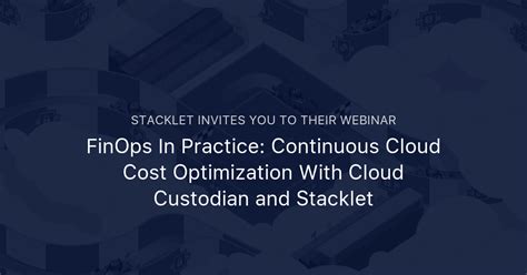 Finops In Practice Continuous Cloud Cost Optimization With Cloud