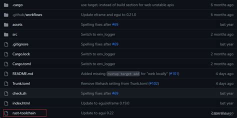 【rust egui】 一 从编译运行template开始 csdn博客