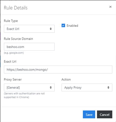 exact url rule is not working in chrome · issue 182 · salarcode