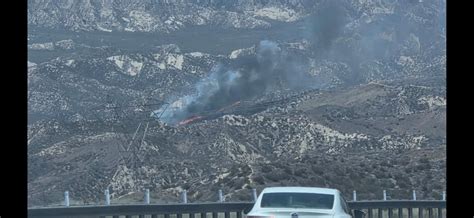 Vegetation Fire Ignites Near Interstate 15 And Highway 138 In Cajon