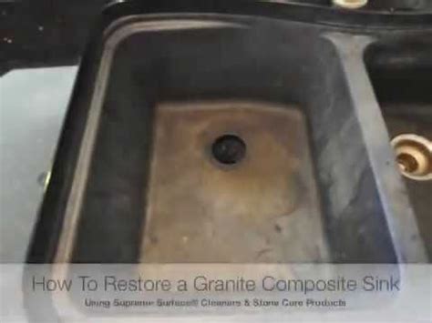 Youtube Granite Composite Sinks Granite Sink How To Clean Granite