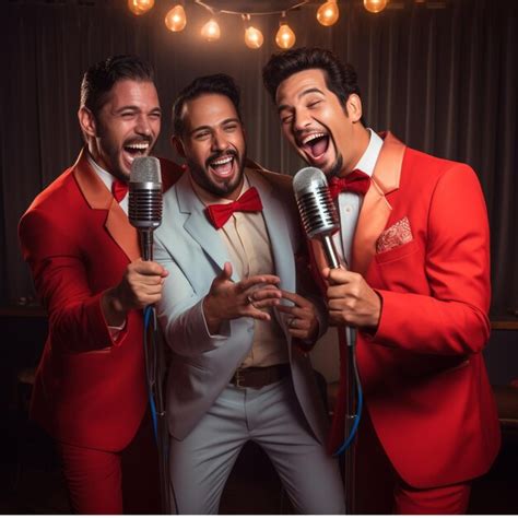 Premium Photo Photo Young Adults Having Fun At Open Mic Ai Image