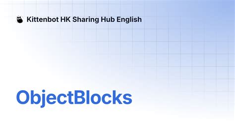 objectblocks kittenbot hk sharing hub english