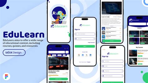 Education App Ui For Free Figma