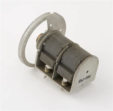 2 Gang Variable Capacitor Science Museum Group Collection