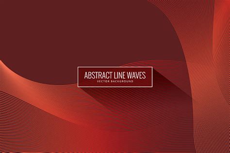 line pattern technology red background stock illustration download