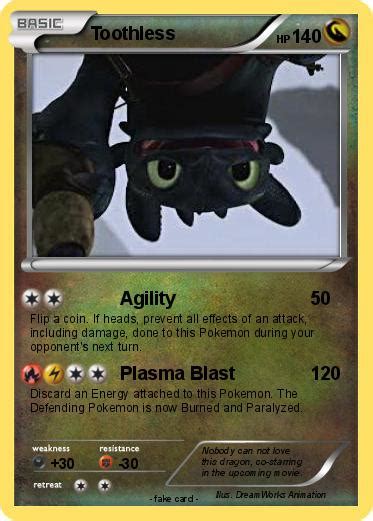 Pokémon Toothless 218 218 Agility My Pokemon Card