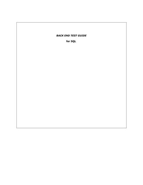 Database Applicationtesting Pdf