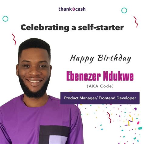 Ebenezer Ndukwe On Linkedin Thankucash