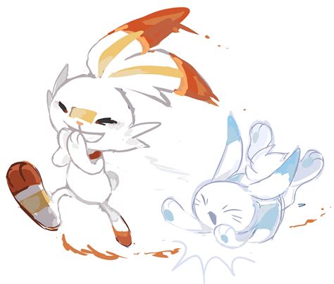 Basilbxun Scorbunny Warabbit Nintendo Pokemon Pokemon Rse